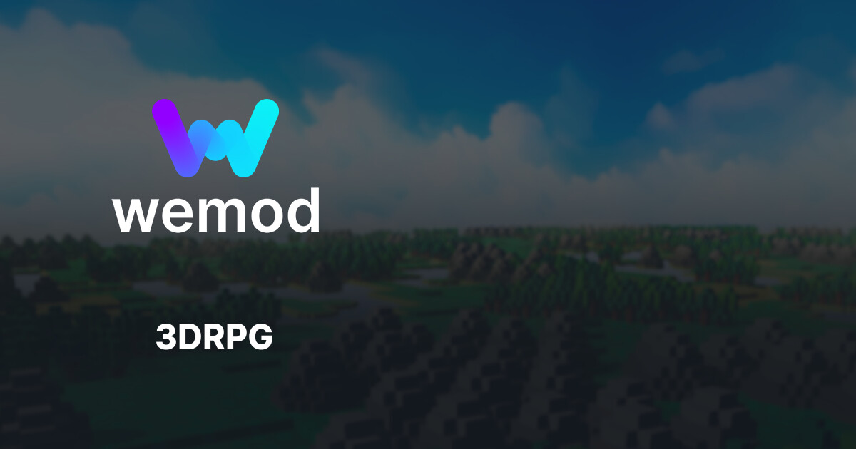 กลโกและเทรนเนอร์ 3drpg สำหรับพีซี Wemod