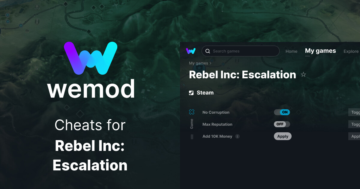 Rebel Inc: Escalation Cheats & Trainers for PC | WeMod
