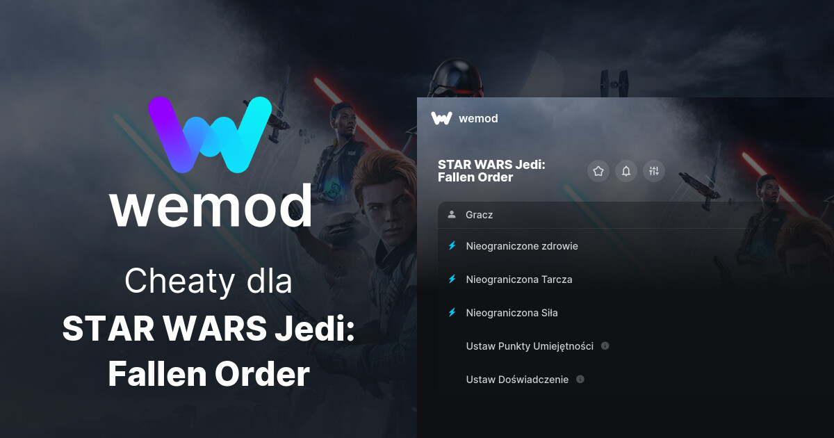 STAR WARS Jedi: Fallen Order – cheaty i trainery na PC – WeMod