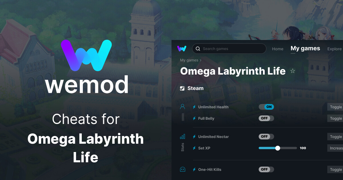 Omega Labyrinth Life Cheats & Trainers for PC | WeMod