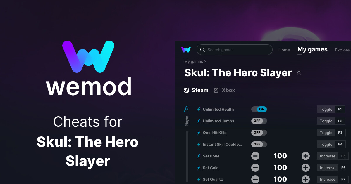 Skul: The Hero Slayer Cheats and Trainers for PC - WeMod