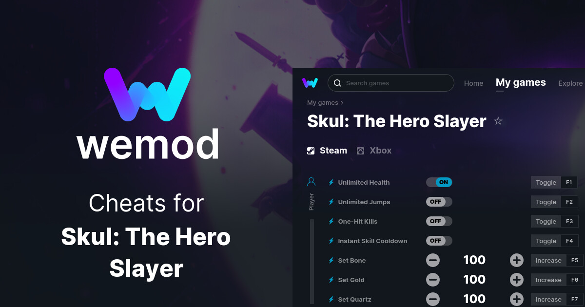 Skul: The Hero Slayer Cheats & Trainers for PC | WeMod