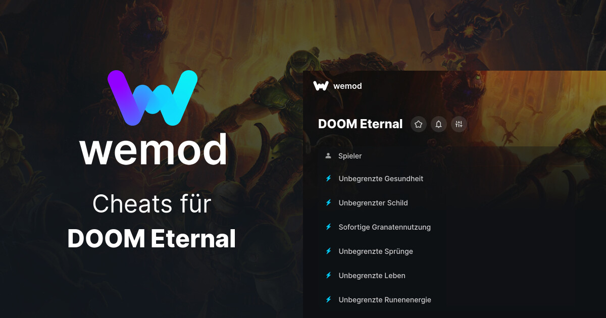 DOOM Eternal Cheats und Trainer für PC - WeMod