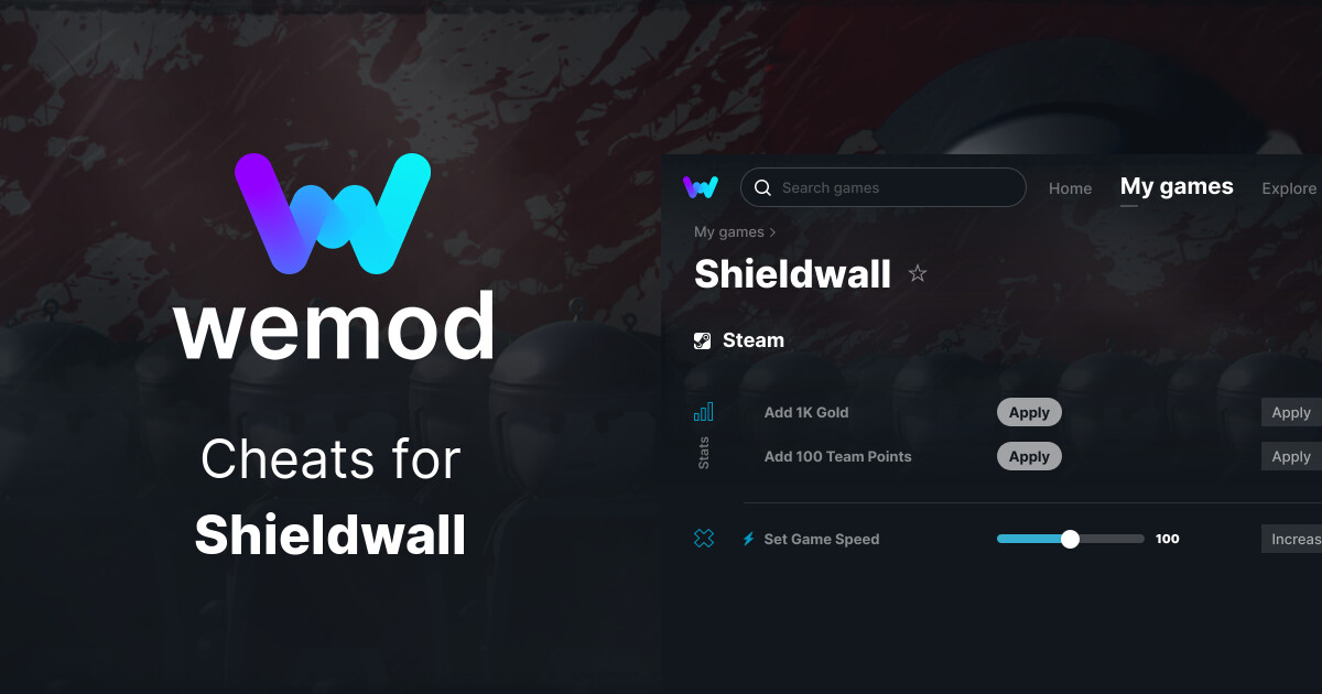 Shieldwall Cheats & Trainers for PC | WeMod