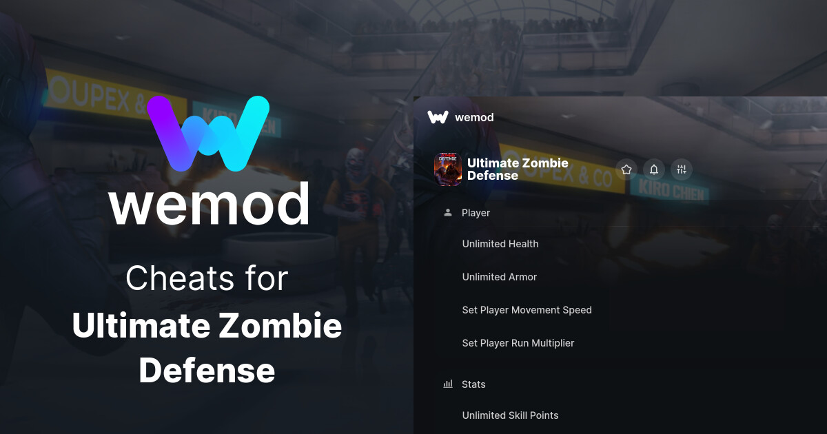 Ultimate Zombie Defense Cheats & Trainers for PC | WeMod