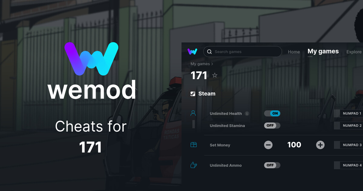 171 Cheats & Trainers for PC | WeMod