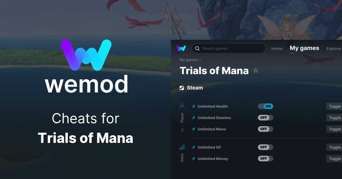 Trials of Mana Cheats & Trainers for PC | WeMod