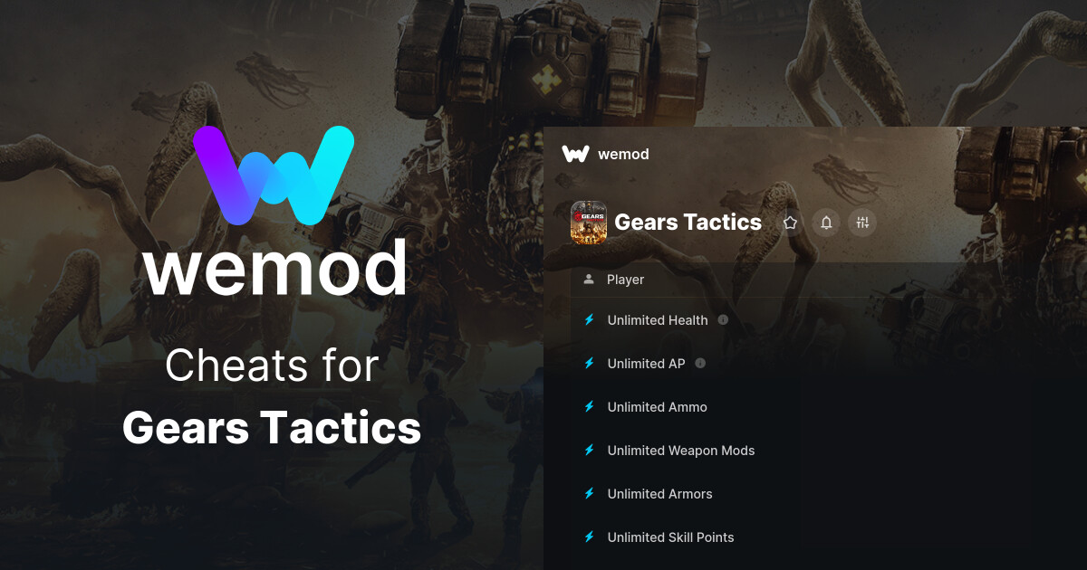 Gears Tactics Cheats & Trainers for PC | WeMod