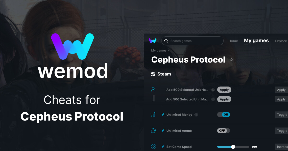 Cepheus Protocol Cheats and Trainers for PC - WeMod