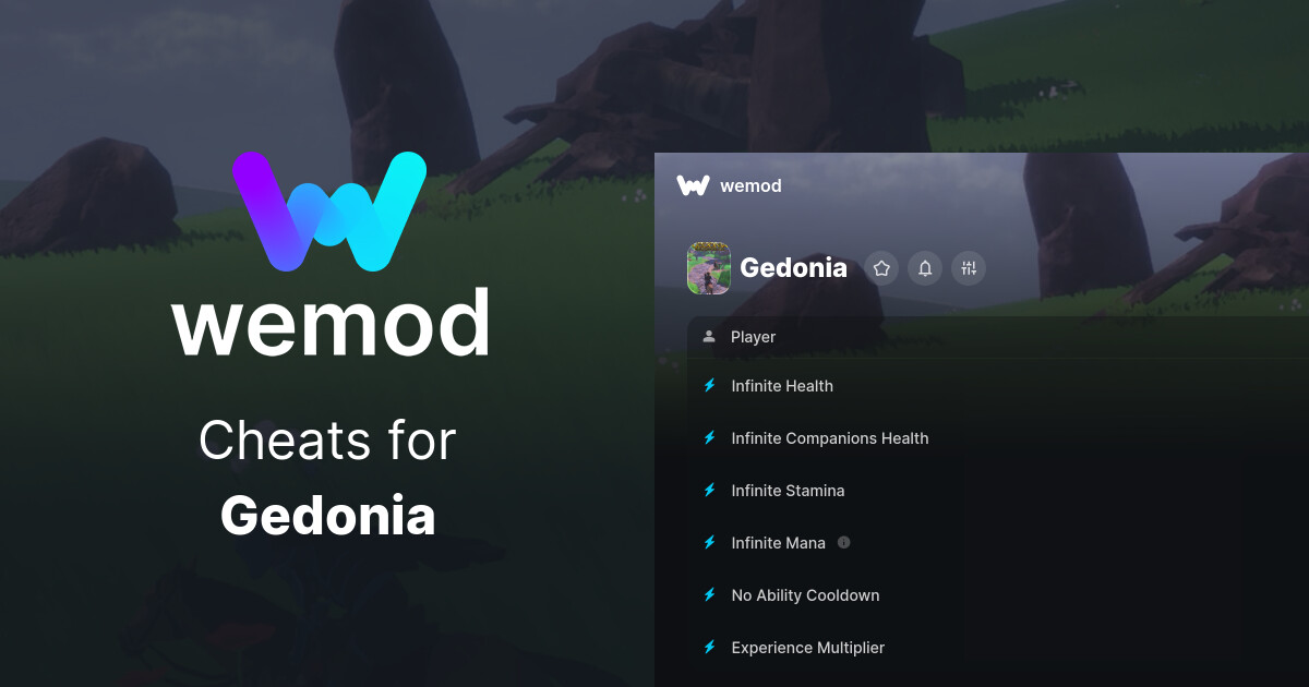 Gedonia Cheats & Trainers for PC | WeMod