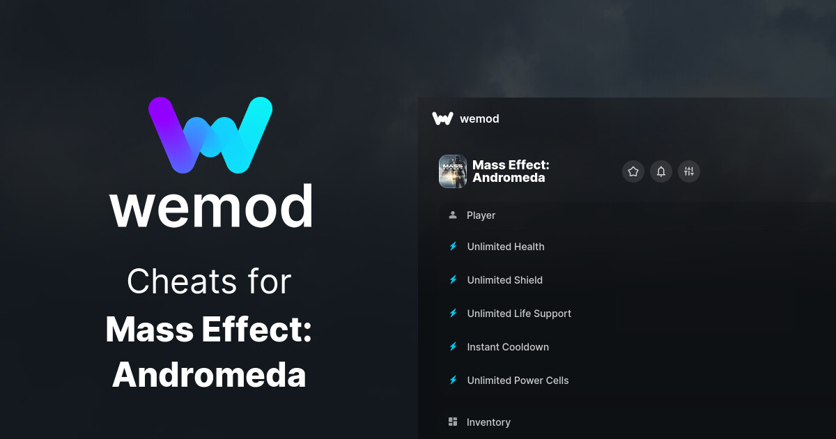 Mass Effect: Andromeda Cheats & Trainers for PC | WeMod
