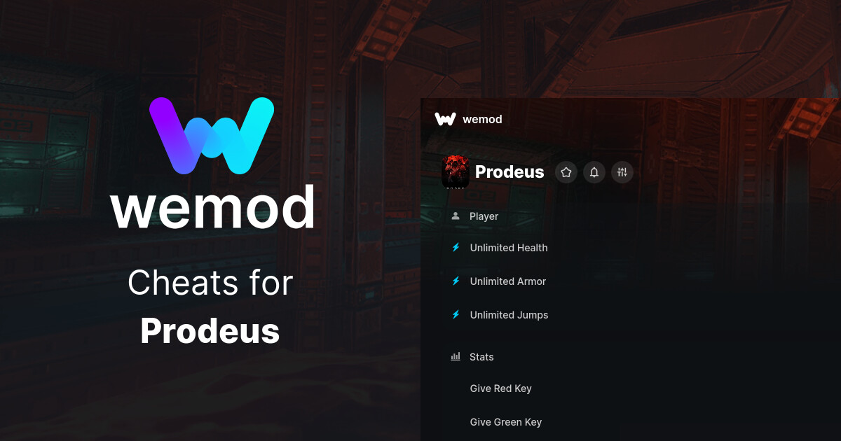 Prodeus Cheats & Trainers for PC | WeMod