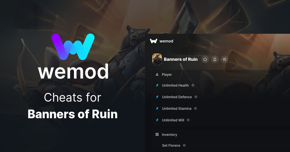 Banners of Ruin Cheats & Trainers for PC | WeMod