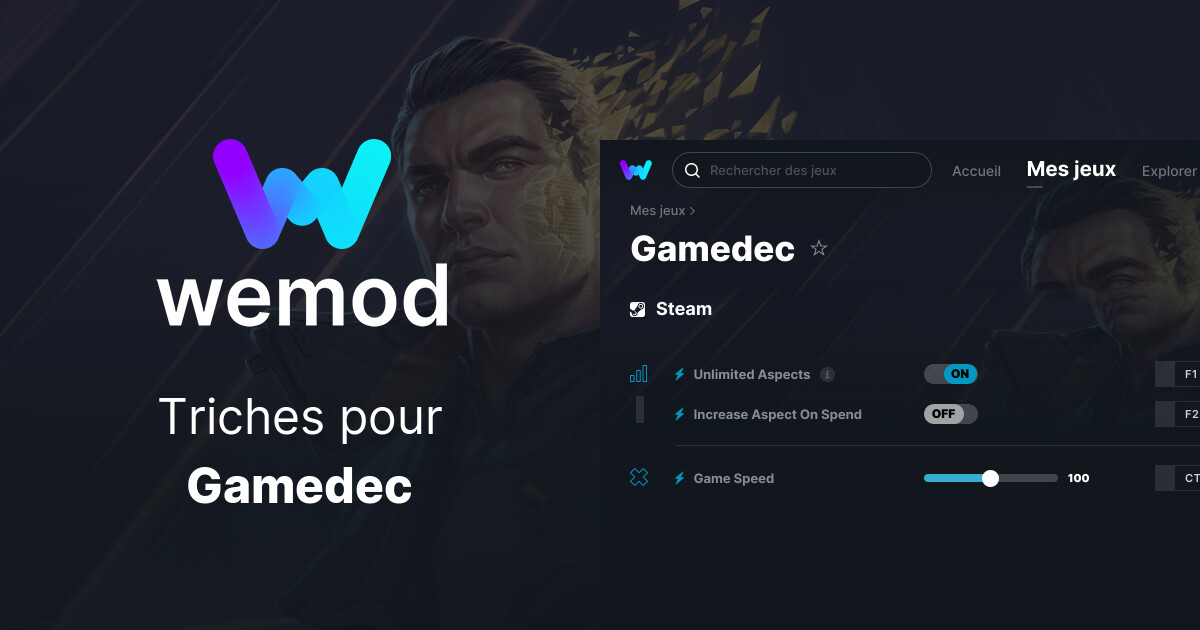 Gamedec Triches et Trainers pour PC | WeMod