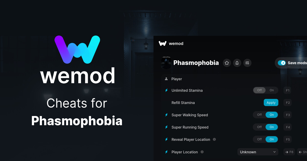 Phasmophobia Cheats, Trainers and Maps for PC | WeMod