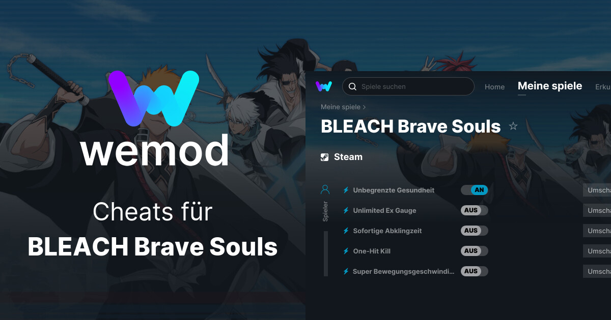 BLEACH Brave Souls Cheats und Trainer für PC - WeMod