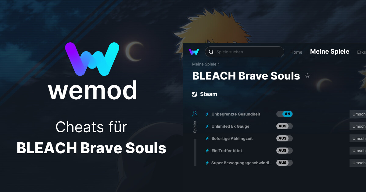 BLEACH Brave Souls Cheats und Trainer für PC - WeMod