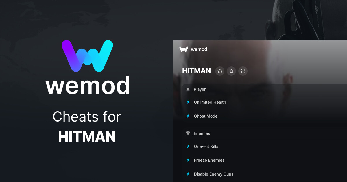 HITMAN Cheats & Trainers for PC | WeMod