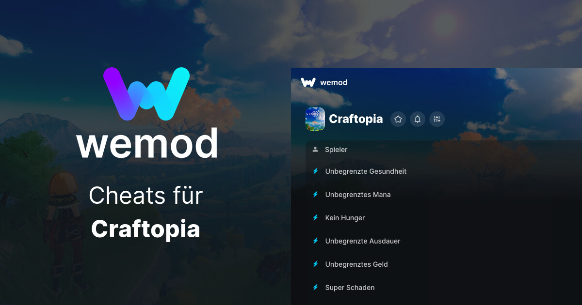 Craftopia Errungenschaften für Steam - WeMod