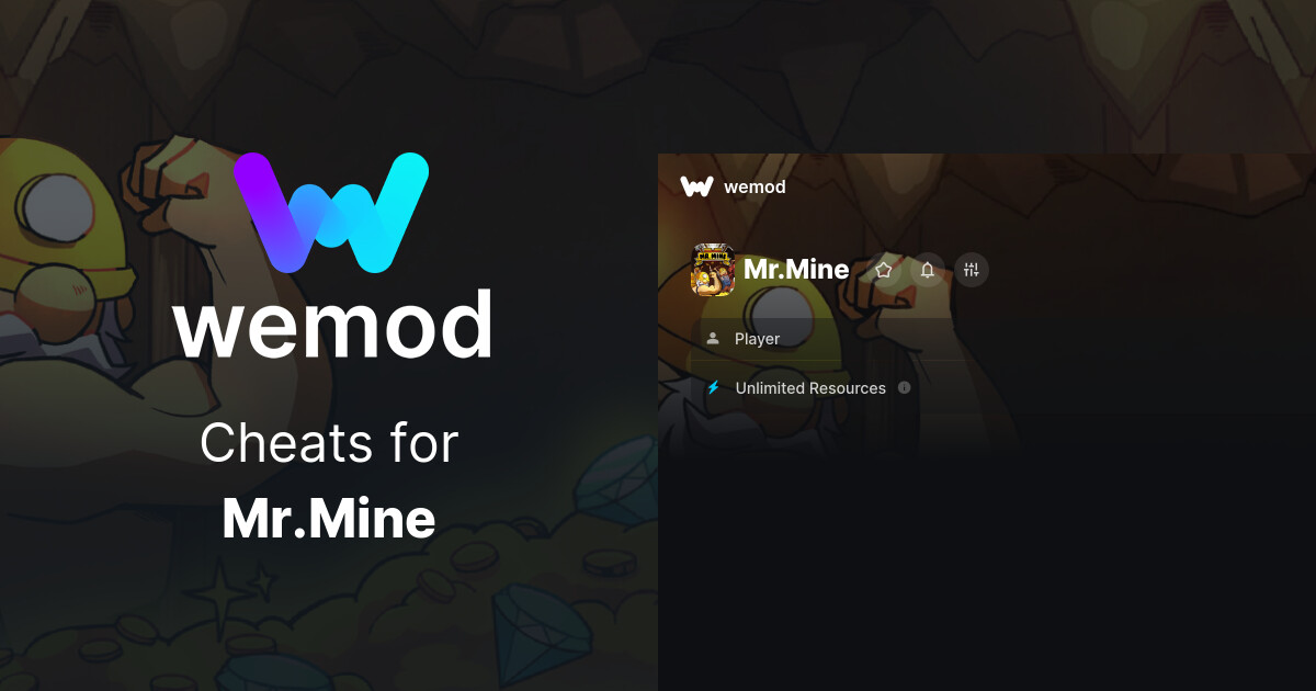 Mr.Mine Cheats & Trainers for PC | WeMod