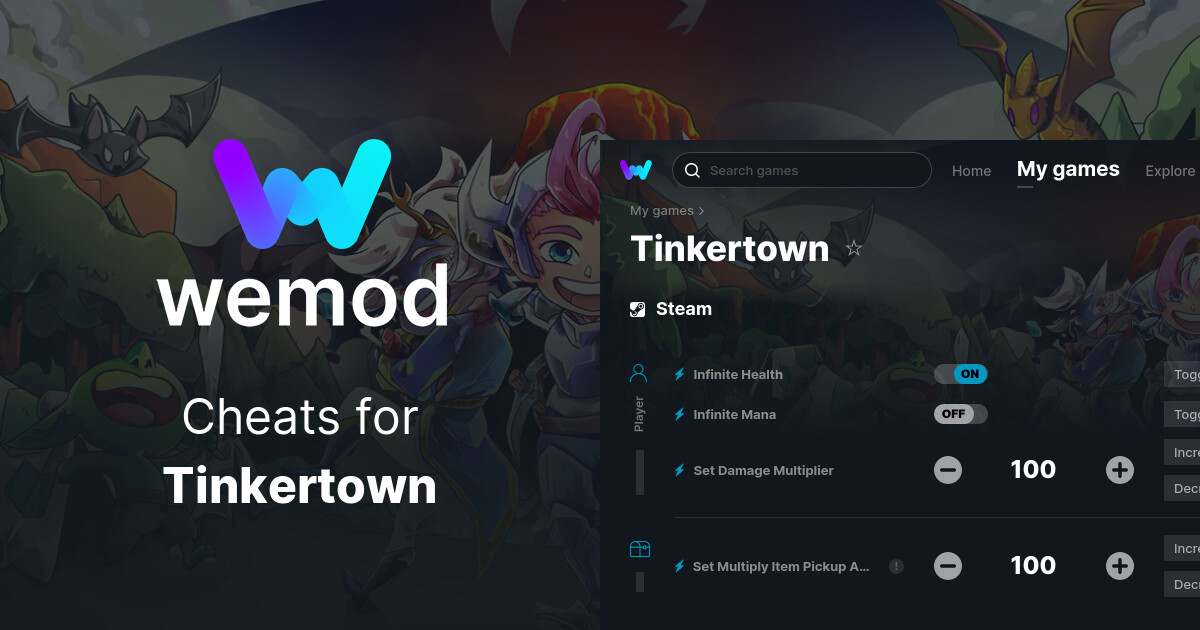 Tinkertown Cheats & Trainers for PC | WeMod