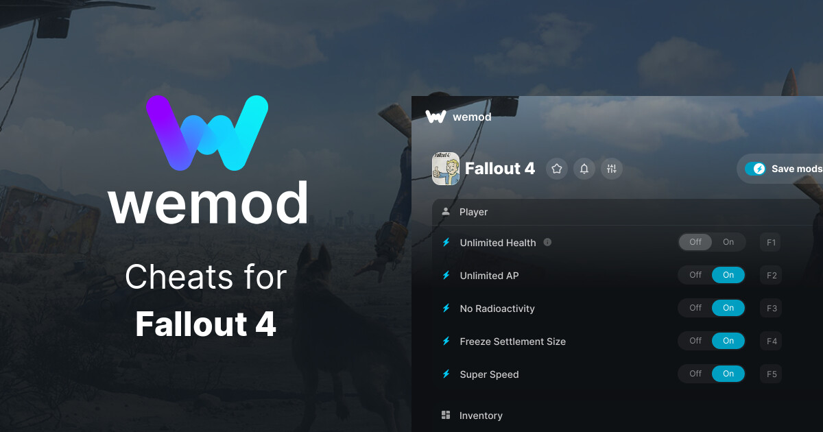 Fallout 4 Cheats & Trainers for PC | WeMod