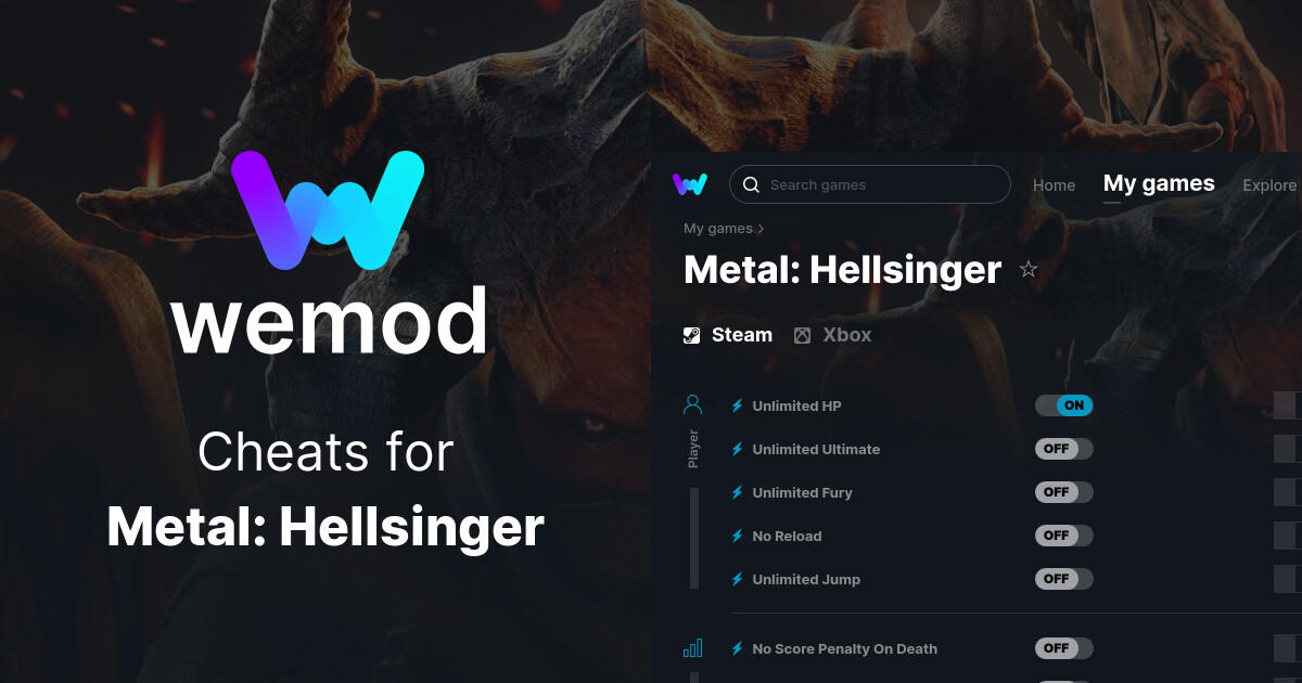Metal: Hellsinger Cheats & Trainers for PC | WeMod