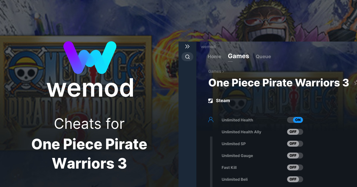 One Piece Pirate Warriors 3 Cheats and Trainers for PC - WeMod