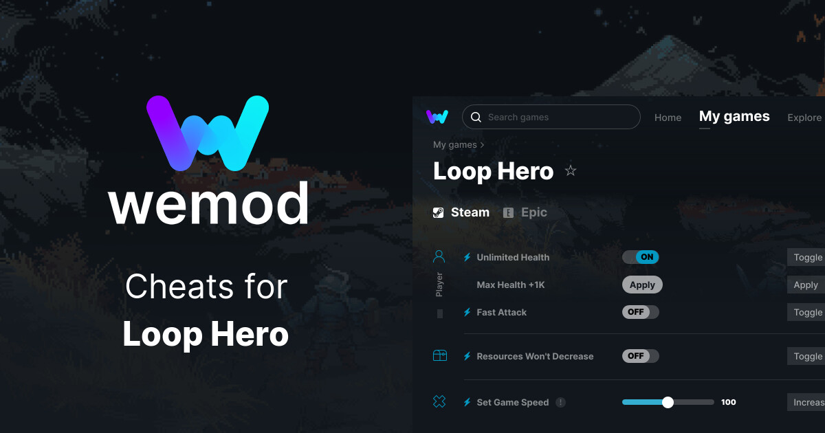 Loop Hero Cheats and Trainers for PC - WeMod