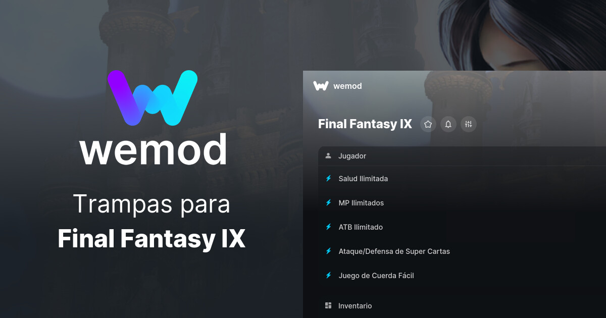 Trampas y trainers de Final Fantasy IX para PC - WeMod