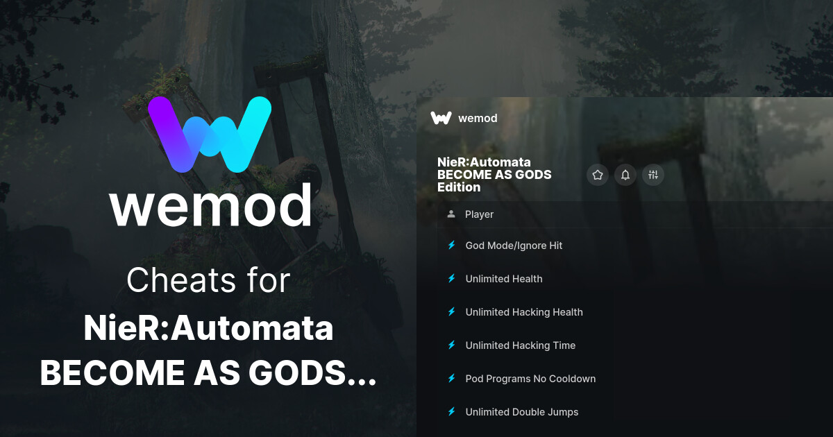 NieR:Automata BECOME AS GODS Edition Cheats & Trainers for PC | WeMod