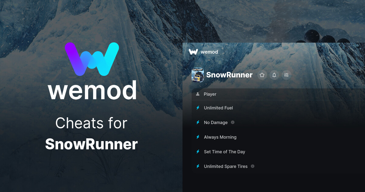 SnowRunner Cheats & Trainers for PC | WeMod