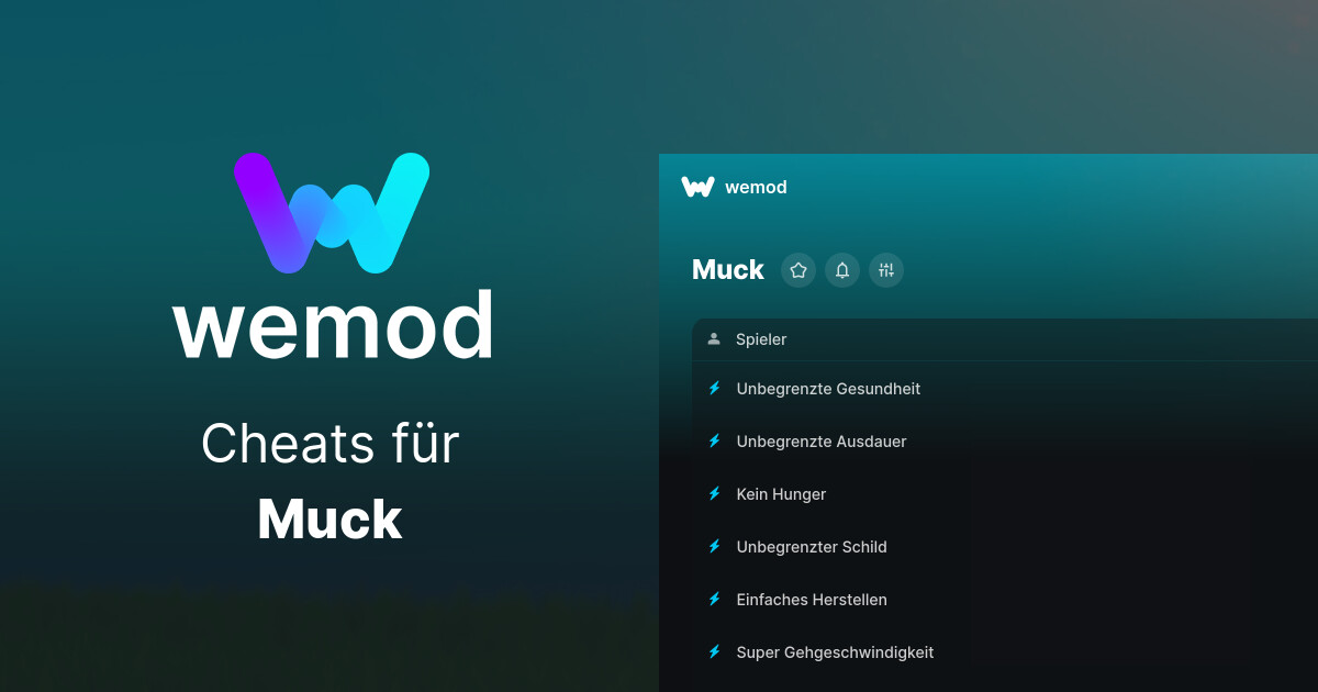 Muck Cheats und Trainer für PC - WeMod