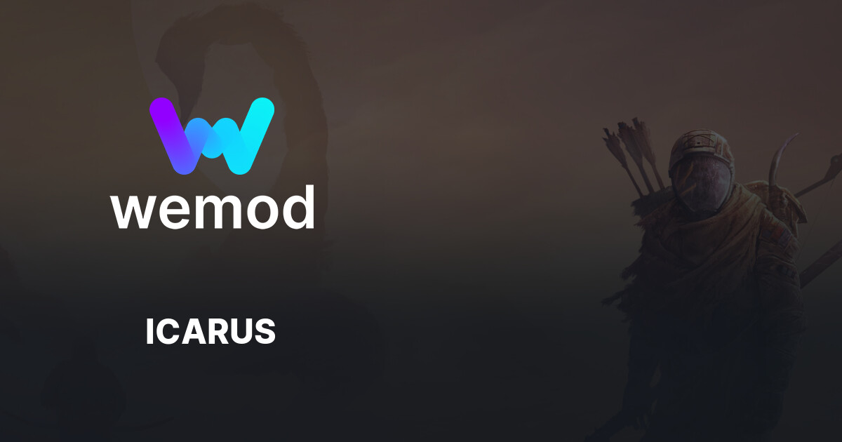 กลโก เทรนเนอร์ และแผนที่ ICARUS สำหรับพีซี | WeMod