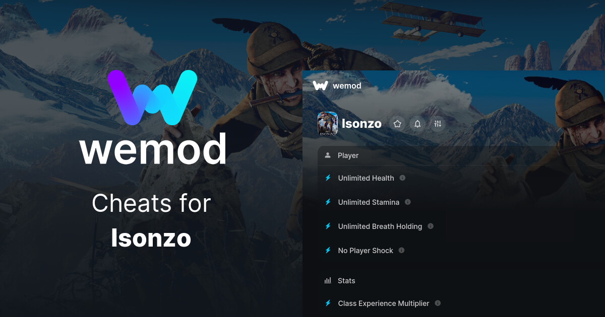 Isonzo Cheats & Trainers for PC | WeMod