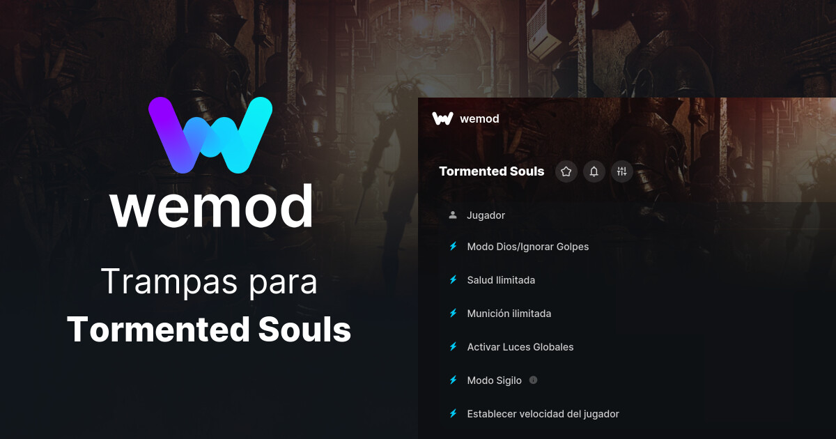 Trampas y trainers de Tormented Souls para PC - WeMod