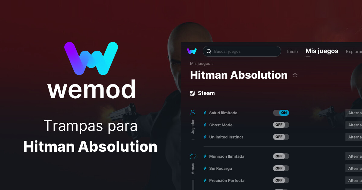 Trampas y Trainers de Hitman Absolution para PC | WeMod