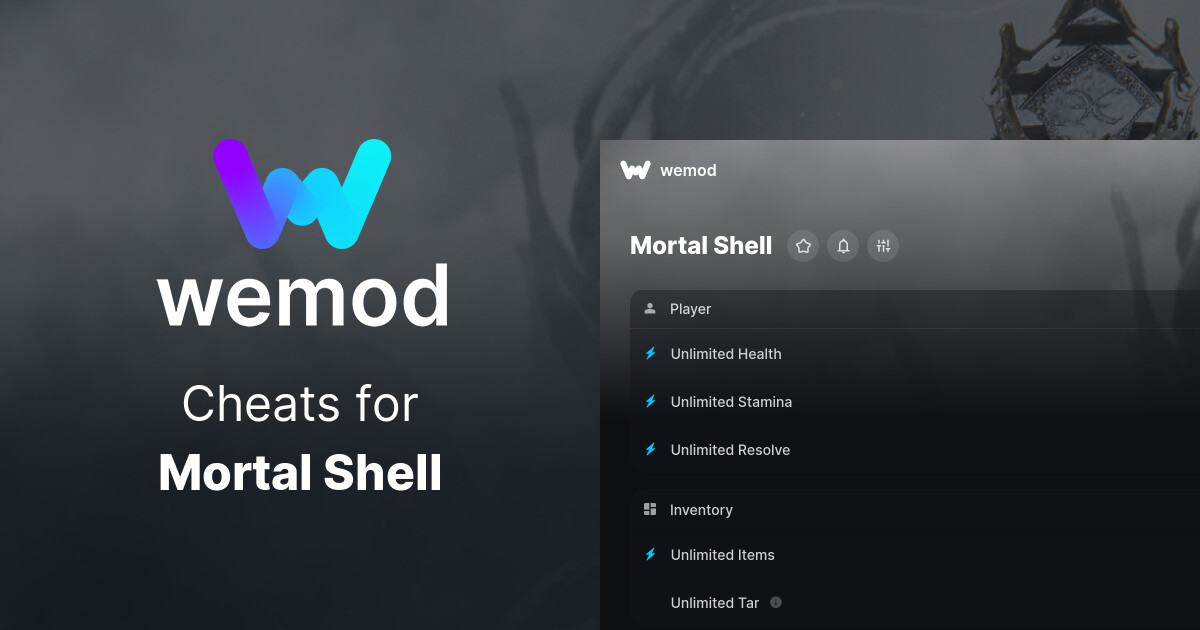Mortal Shell Cheats & Trainers for PC | WeMod