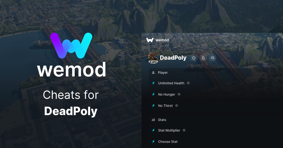 DeadPoly Cheats & Trainers for PC | WeMod
