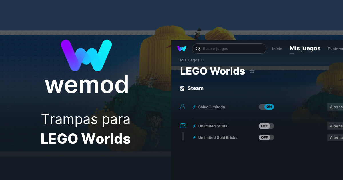 Trampas y Trainers de LEGO Worlds para PC | WeMod