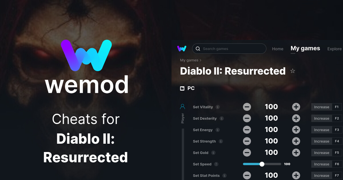 Diablo II: Resurrected Cheats & Trainers for PC | WeMod