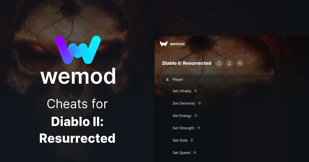 Diablo II: Resurrected Cheats & Trainers for PC | WeMod
