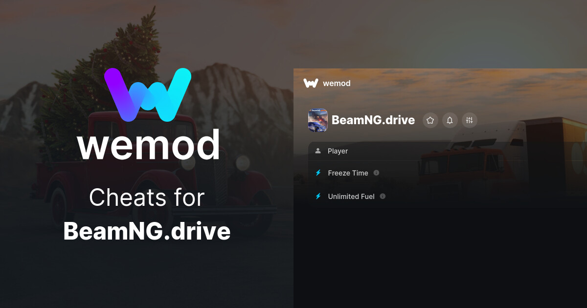 BeamNG.drive Cheats & Trainers for PC | WeMod