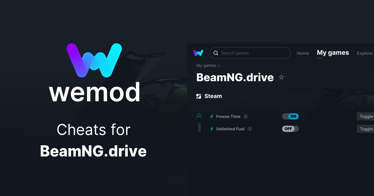 BeamNG.drive Cheats & Trainers for PC | WeMod