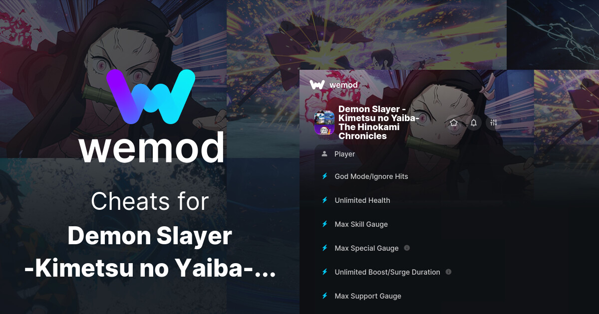 Demon Slayer -Kimetsu no Yaiba- The Hinokami Chronicles Cheats ...