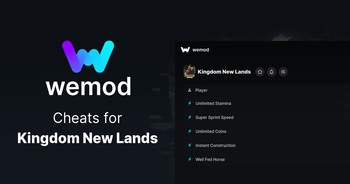 Kingdom New Lands Cheats & Trainers for PC | WeMod