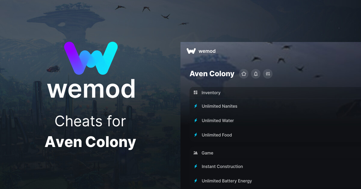 Aven Colony Achievements for Steam | WeMod