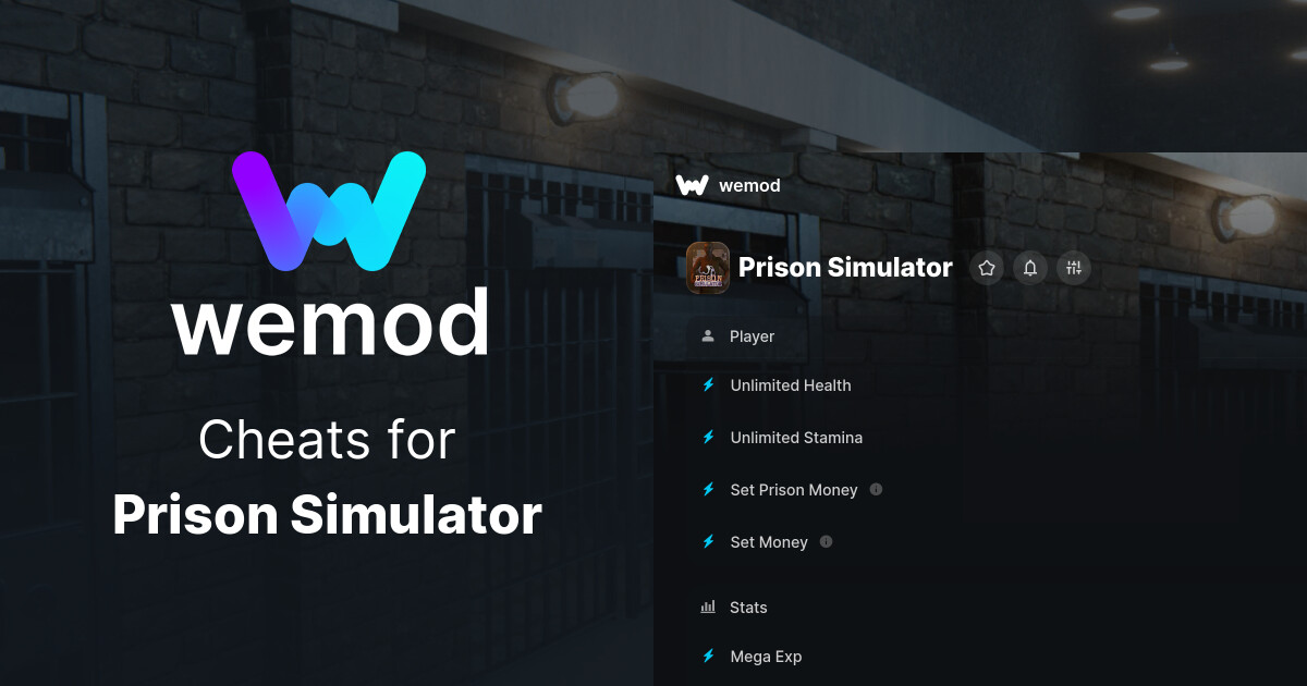 Prison Simulator Cheats & Trainers for PC | WeMod