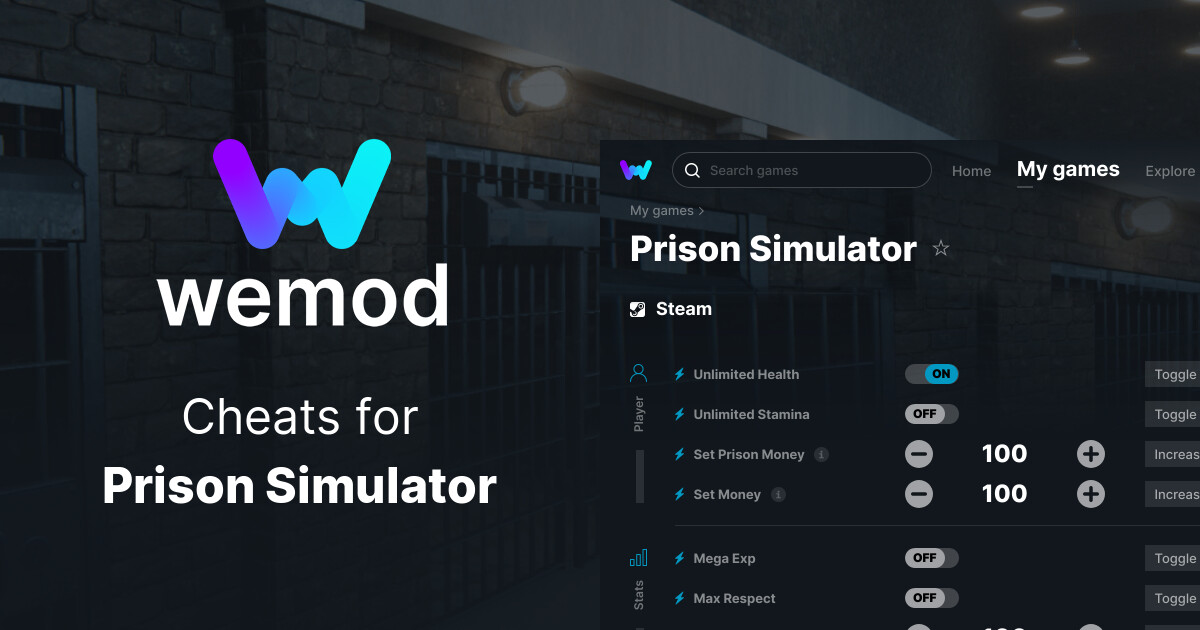 Prison Simulator Cheats and Trainers for PC - WeMod