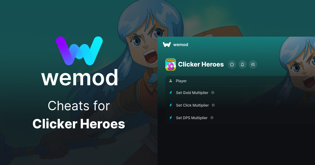 Clicker Heroes Cheats & Trainers for PC | WeMod